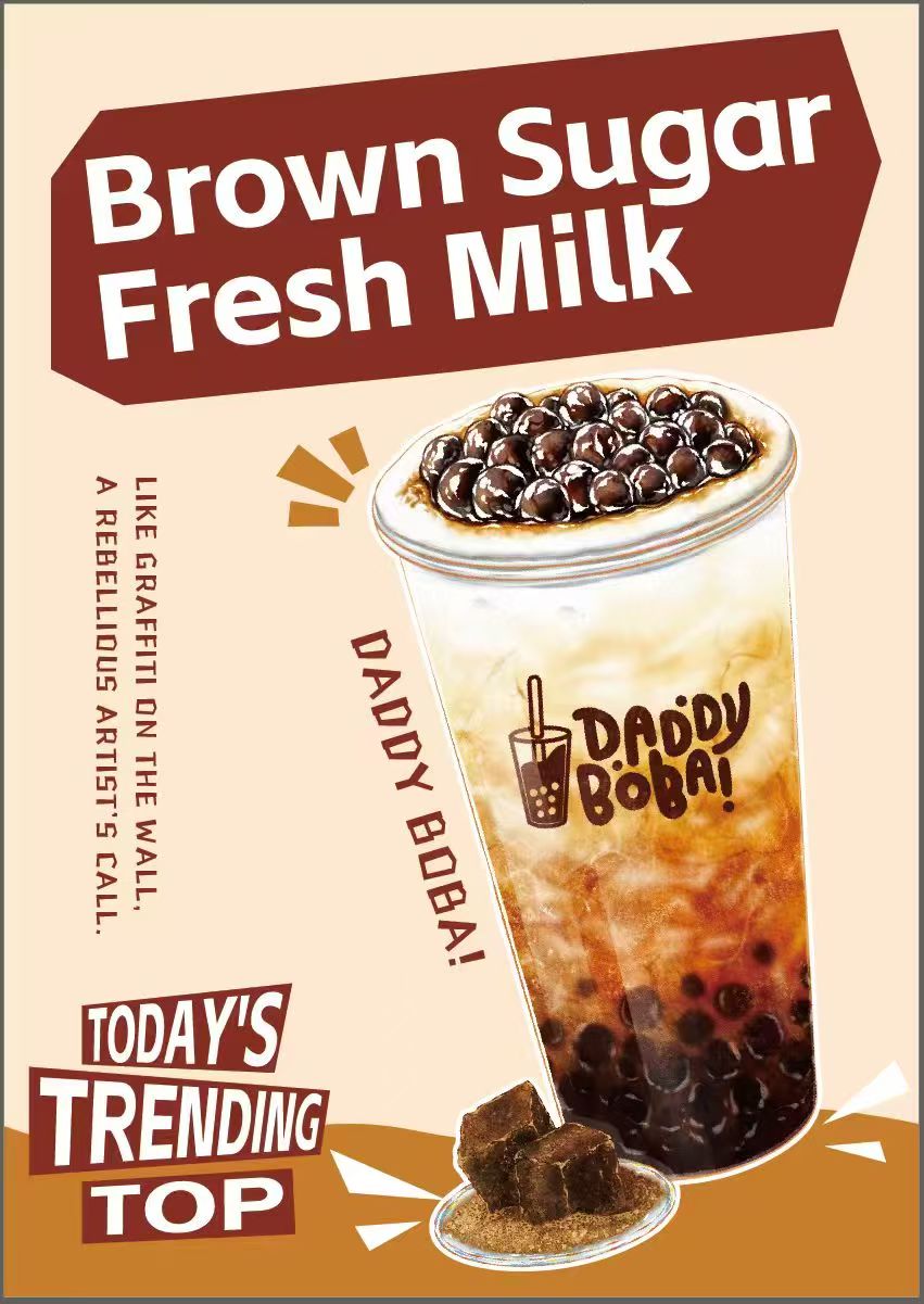 Daddy Boba - Real Bubble Tea. Made Fresh. Served In-Store.